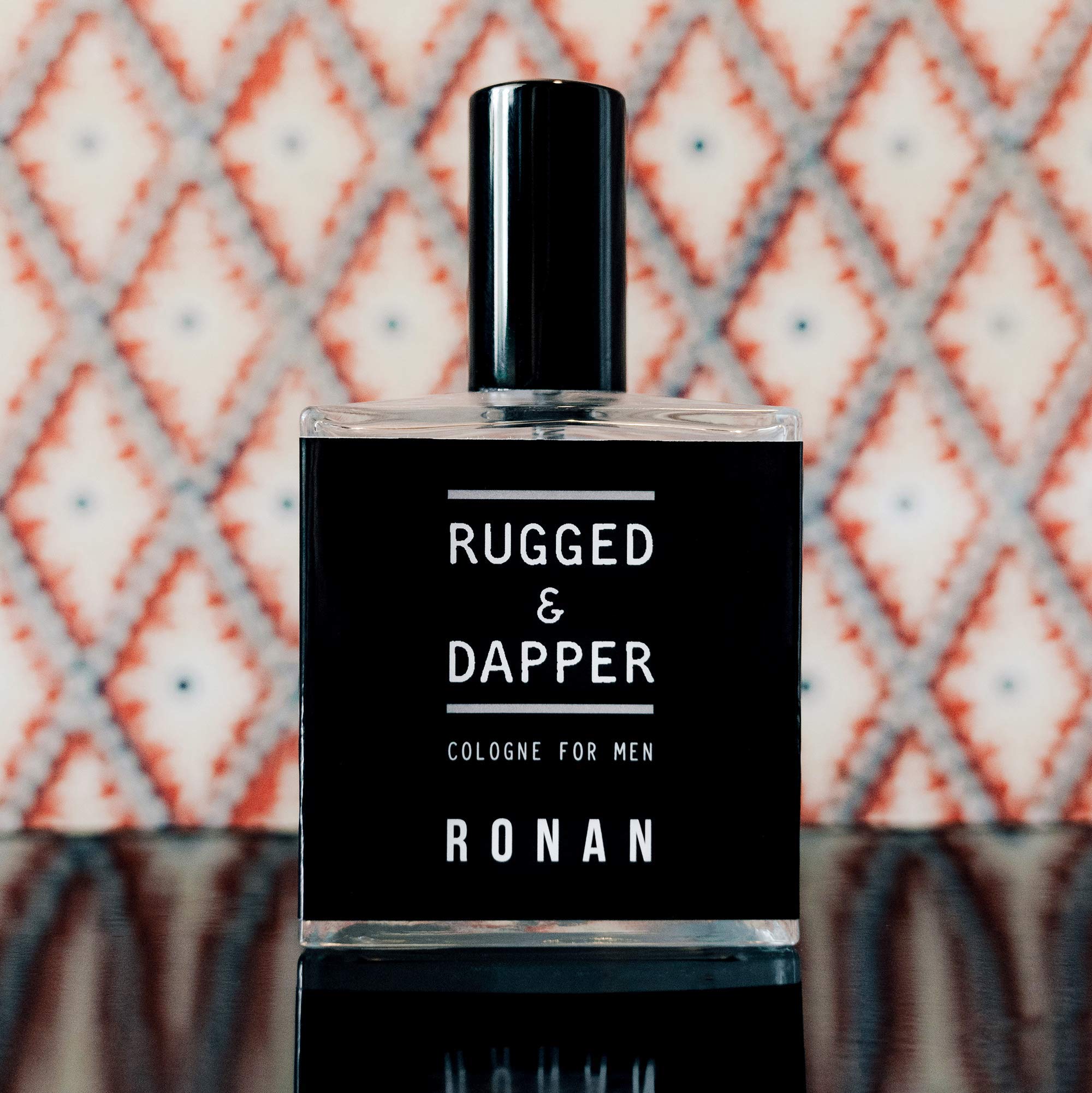 RUGGED & DAPPER Age + Damage Defense Facial Moisturizer and Ronan Cologne for Men