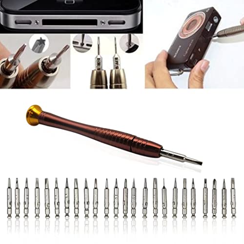 25 in 1 Screwdrivers Repair Kit Set for iPhone HTC LG Samsung MacBook Computer Xbox Wi