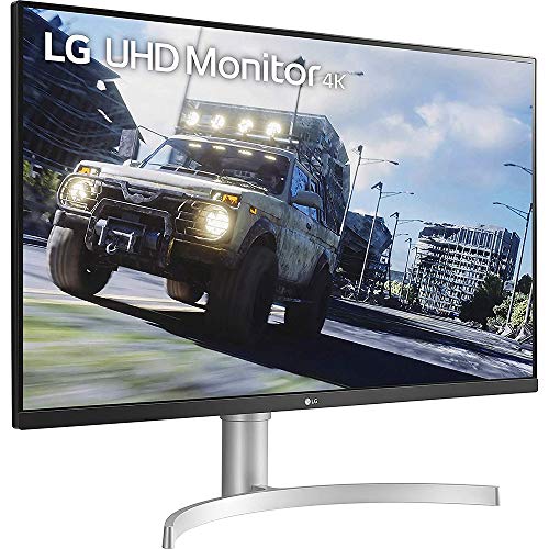 LG 32UN550-W 32 inch UHD 3840x2160 VA HDR10 AMD FreeSync Monitor 2 Pack