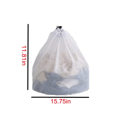 4 PCS Mesh Laundry Bags, Washing Machine Wash Bags, Reusable and Durable Mesh Wash Bags