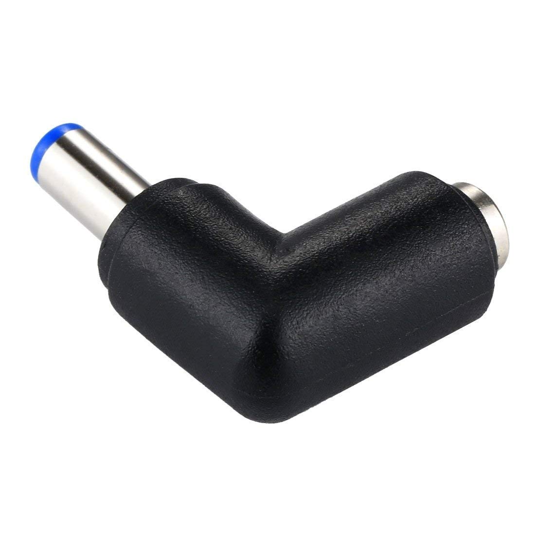 DC 5.5mm x 2.1mm Extension Adapter, VONOTO 4 Pack DC Male to Female Adapter 90 Degree DC 5.5mm x 2.1mm DC Converter,90 Degree Angle Elbow