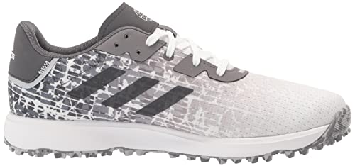 adidas Men's S2G Spikeless Golf Shoes, Footwear White/Grey Three/Grey Two, 10.5