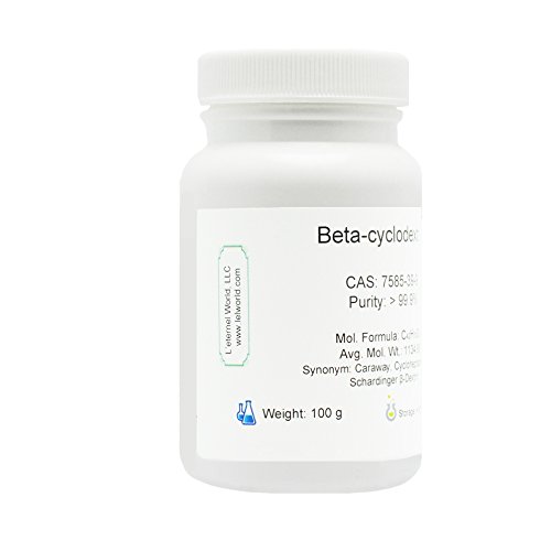Beta-Cyclodextrin, 99.9% min, Ultra Pure, 100 g, Holiday Sale!