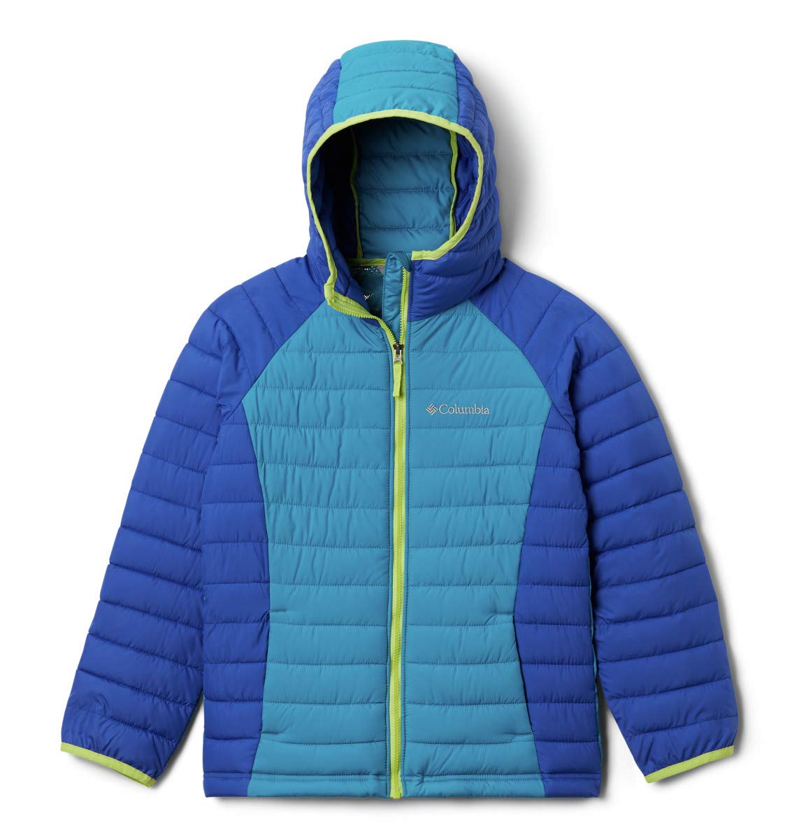 Columbia Powder Lite Girls Hooded Winter Jacket, Water Repellant