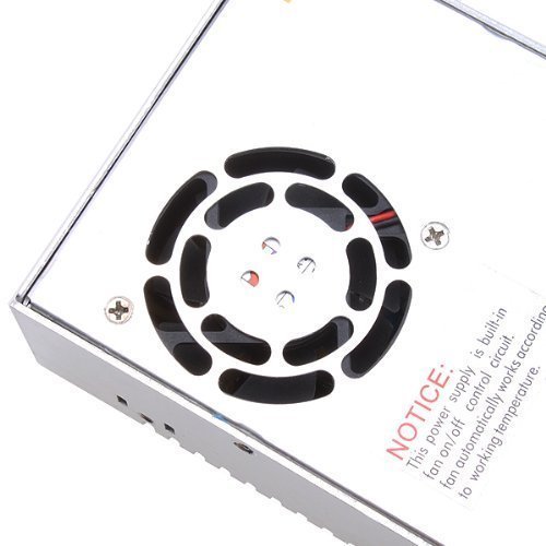 BMOUO 12V 30A DC Universal Regulated Switching Power Supply 360W for CCTV, Radio, Computer Project, LED Strip Lights, 3D Printer