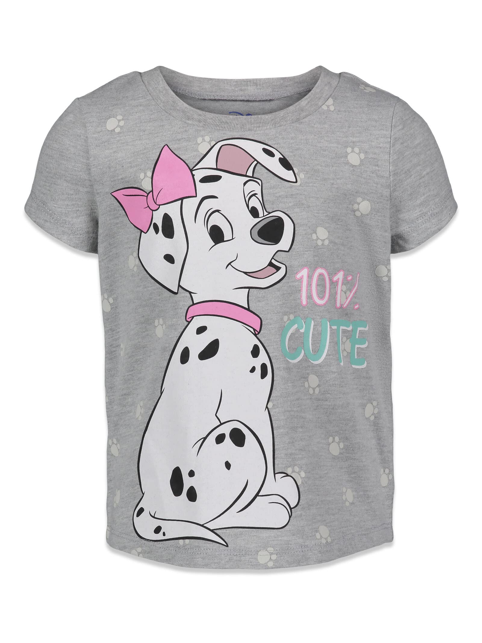 Disney The Aristocats Marie Little Girls 3 Pack Pullover T-Shirts White/Pink/Gray 7-8