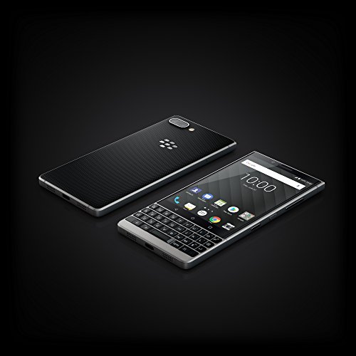 BlackBerry KEY2 64GB (Single-SIM, BBF100-1, QWERTY Keypad) (GSM Only, No CDMA) Factory Unlocked SIM-Free 4G/LTE Smartphone - International Version (Black) - No warranty in the USA