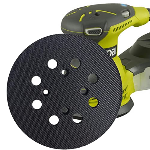 5 Inch Sander Pads for Ryobi Sander, 5" 8-Hole Hook and Loop Replacement Orbital Sanding Pad for Ryobi RS290, RS241, RS240, RS280, RS281, P411 Random Orbit Sanders
