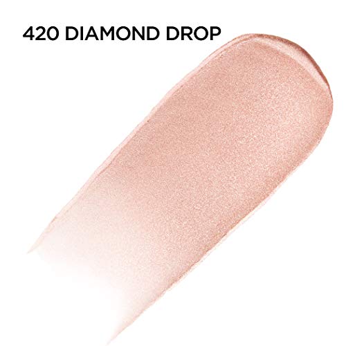 L’Oréal Paris Brilliant Eyes Shimmer Liquid Eye Shadow, Longwearing Lasting Shimmer, Crease Resistant, Flake-Proof, Precision Applicator, Quick Dry, Non-Greasy, Diamond Drop, 0.1 oz.