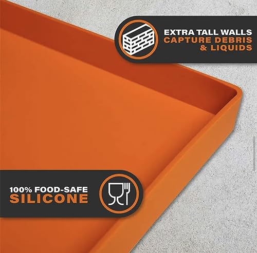 36 Inch Silicone Griddle Mat for Blackstone and Other Large Grills Griddles Heavy Duty Food Grade Silicone Cover Washable Reusable Durable Protective Mat for Rust Dust Rodents Insects