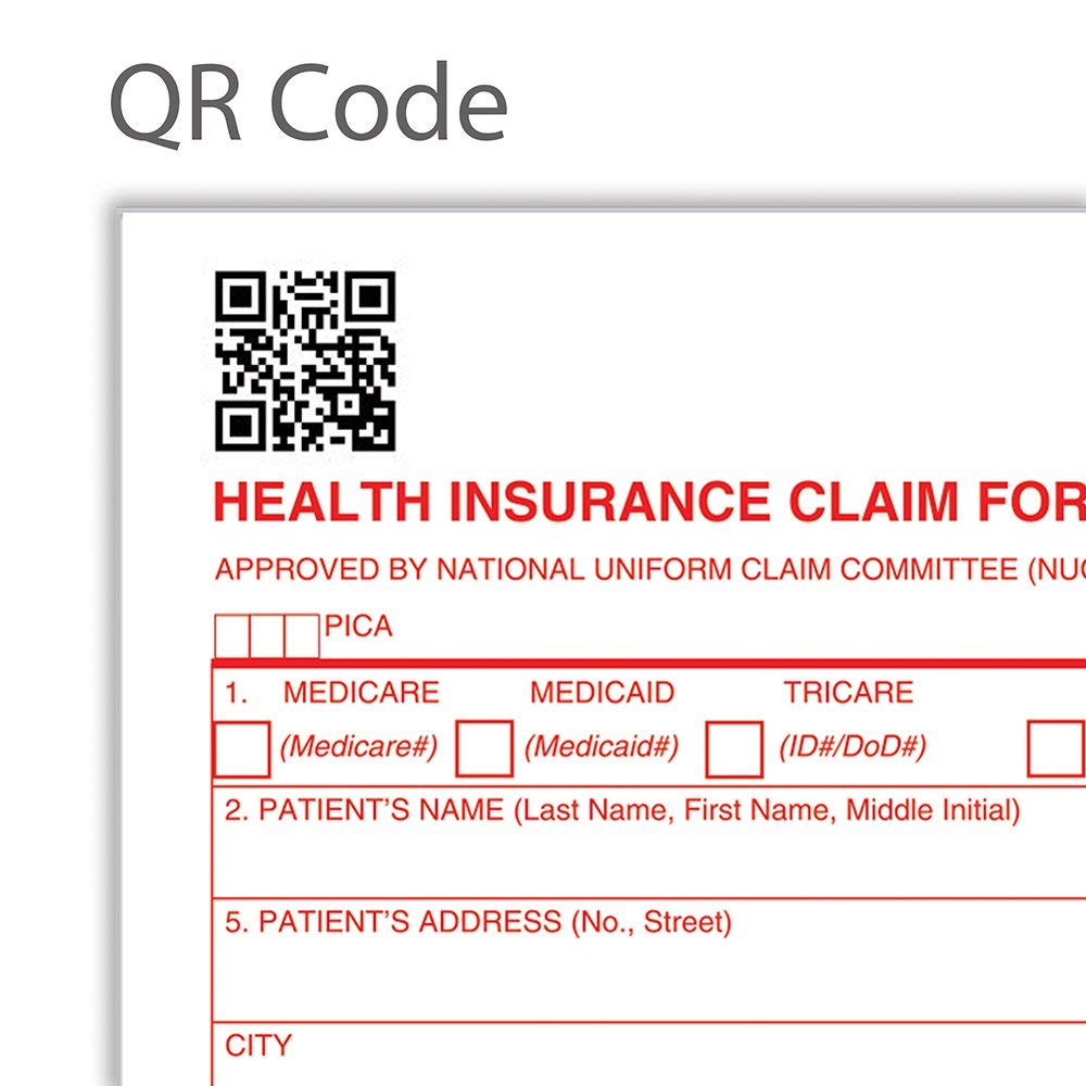 ComplyRight CMS 1500 Healthcare Billing Form | 8.5 x 11 | Medical Billing | Pack of 500