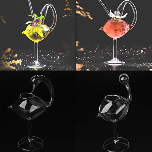 180ml Exquisite Swan Shape Wine Glass For Party Drinkware Exquisite Workmanship Unique Design Home Gift Durable Cocktail Glass Set Variety
