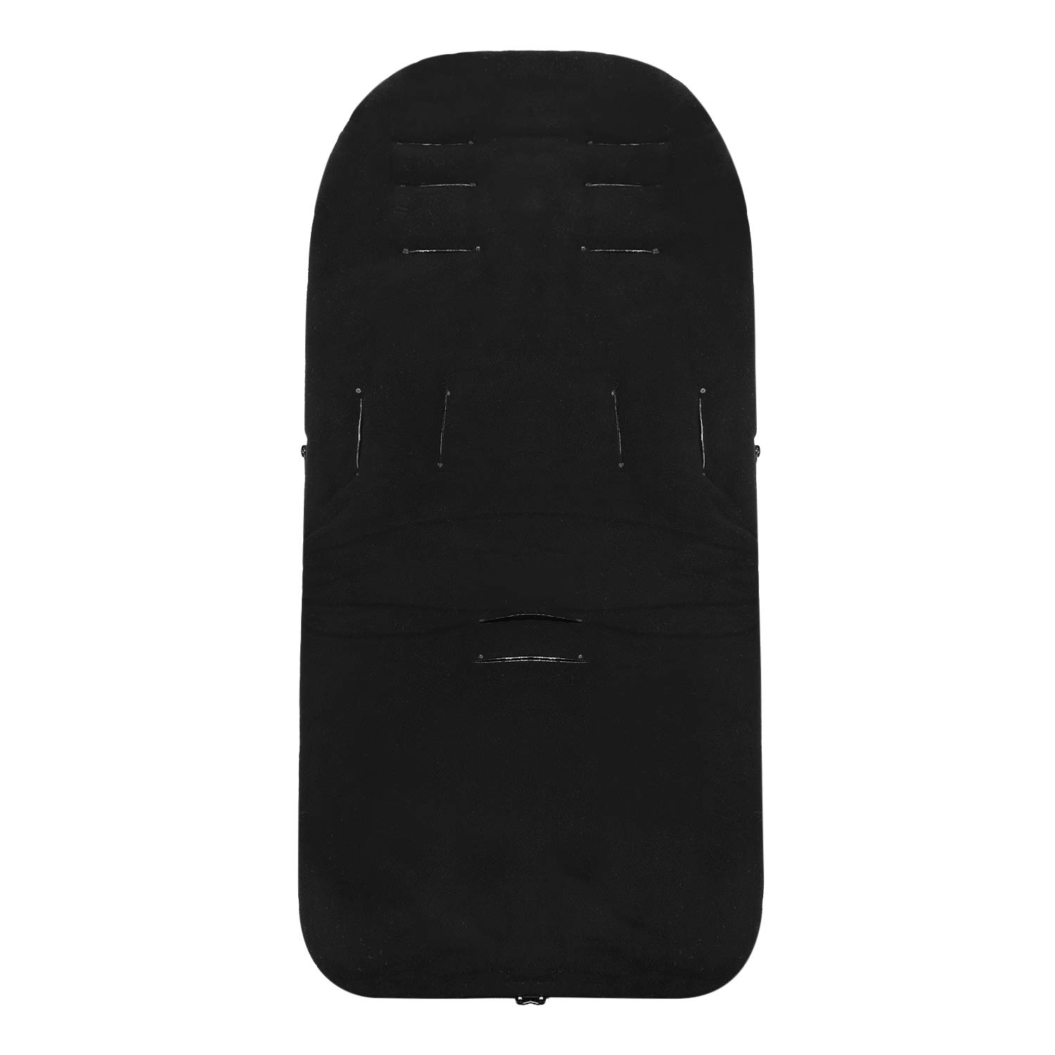 Winter Warm Bunting Bags Universal Baby Infant Stroller Sleeping Bag Windproof Thermal Thick Fleece Lining Toddler Footmuff Anti-Kicking Sleeping Nest Stroller Blanket Cover 0-3 Yrs (Black Stars)