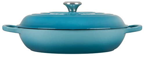 Le Creuset Enameled Cast Iron Signature Braiser, 5 qt. , Caribbean