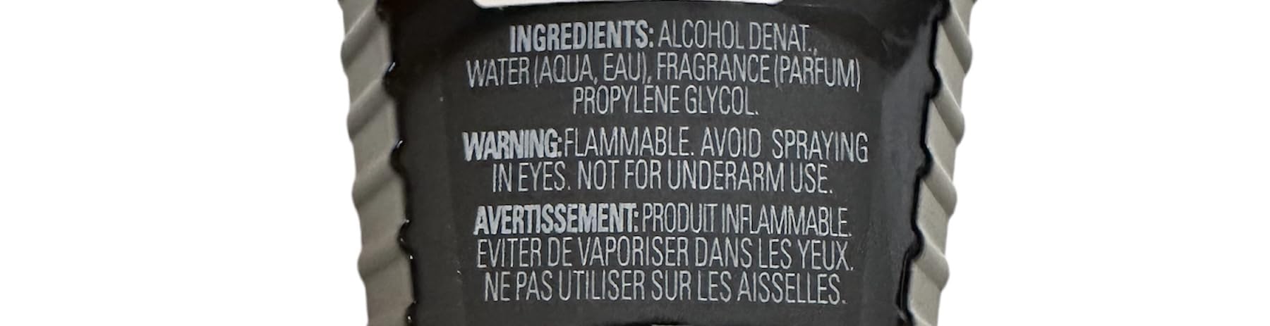 Bod Man Black by Parfums De Coeur Body Spray 1.8 oz for Men