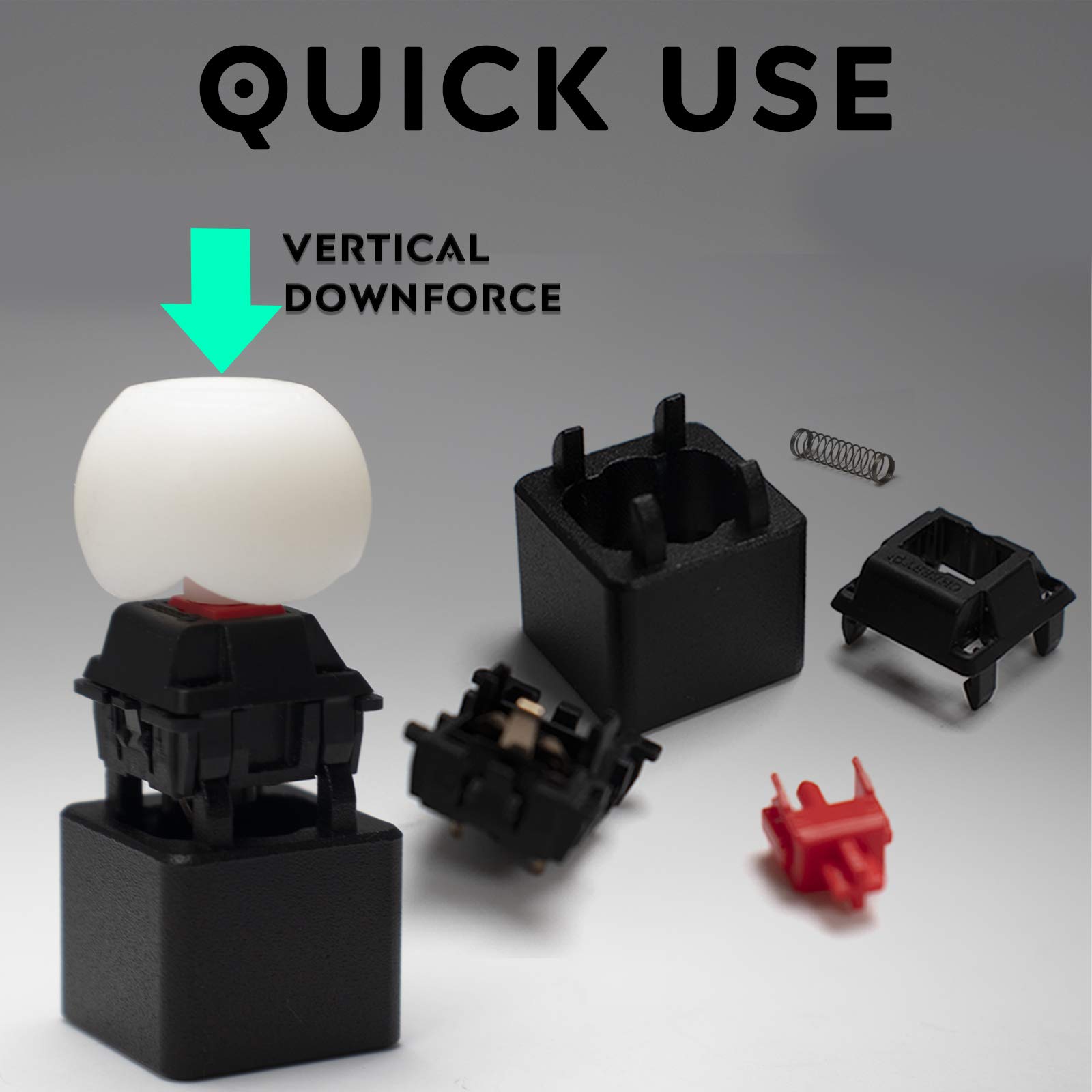 Byhoo Metal Cherry MX Switches Metal Switch Opener Tester Kits for Mechanical Keyboard 3PCS Aluminum Switch Open Tool Suit for Lube Switch Accessories for Gaming Keyboard Gamer…