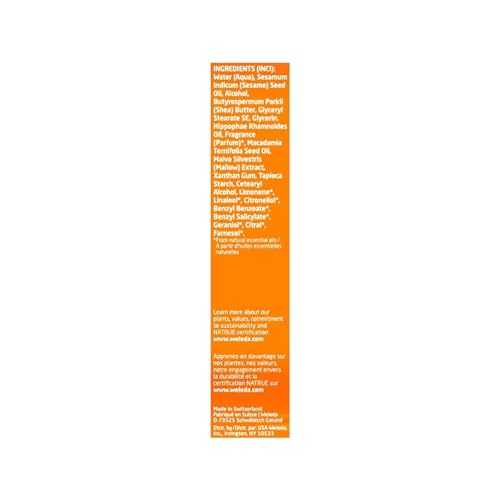 Weleda Hydrating Sea Buckthorn Body Lotion, 6.8 Fluid Ounces (Pack Of 1)