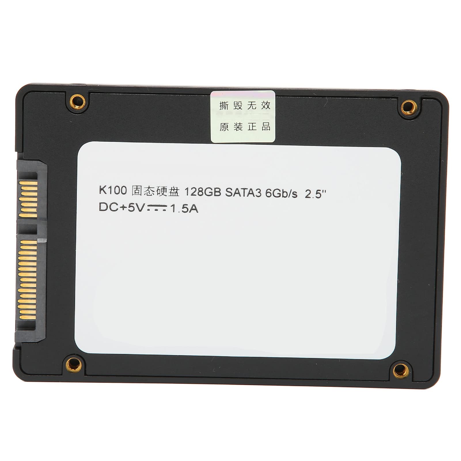 2.5in K100 SSD, ABS Material Multifunction 1TB SSD for Computer for Notebook Computer 128GB