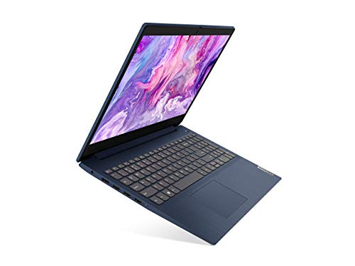 Lenovo IdeaPad 3 15.6-inch Laptop Intel Core i3-1005G1 8GB RAM 256GB SSD Windows 10 in S Mode Blue (Renewed)