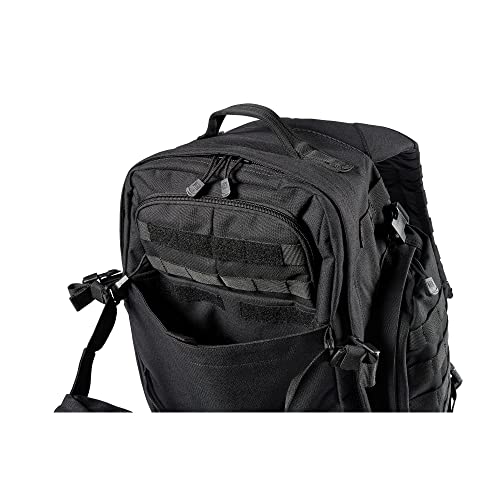 5.11 Tactical Backpack – Rush 72 2.0 – Military Molle Pack, CCW and Laptop Compartment, 55 Liter, Large, Style 56565, Black