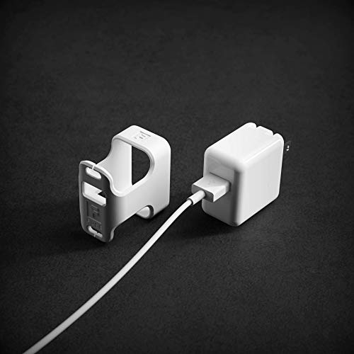 Fuse The Snap Back Charger Winder Compatible with Apple 12W iPhone, and iPad Chargers for Travel and Cable Management