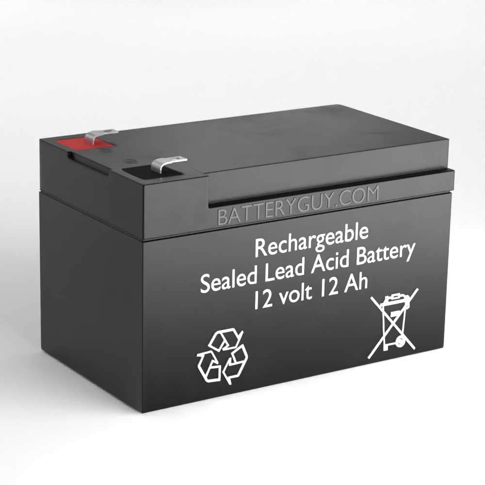 BatteryGuy Back-UPS 450 Replacement 12V 12Ah SLA Battery Brand Equivalent (Rechargeable, High Rate) - Qty of 1