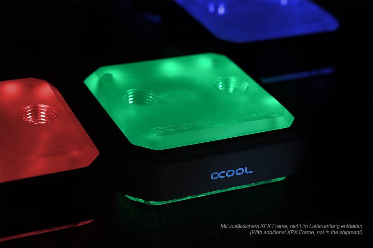 Alphacool Eisblock XPX CPU - Intel/AMD - Satin Clear (12847)