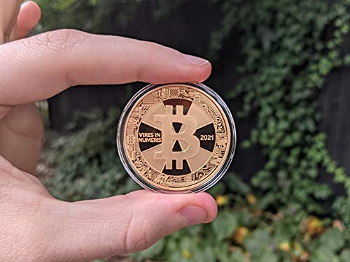 2021 Holographic Commemorative Bitcoin, 39 mm