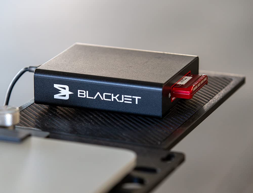 Blackjet VX-1R is a RED Mini-MAG Reader That's USB 3.2 Gen 2 (RED Approved). It has Read speeds of 525 MB/s. It's a Designed for Professional DIT for The Video, Broadcasting, and Cinema Market.