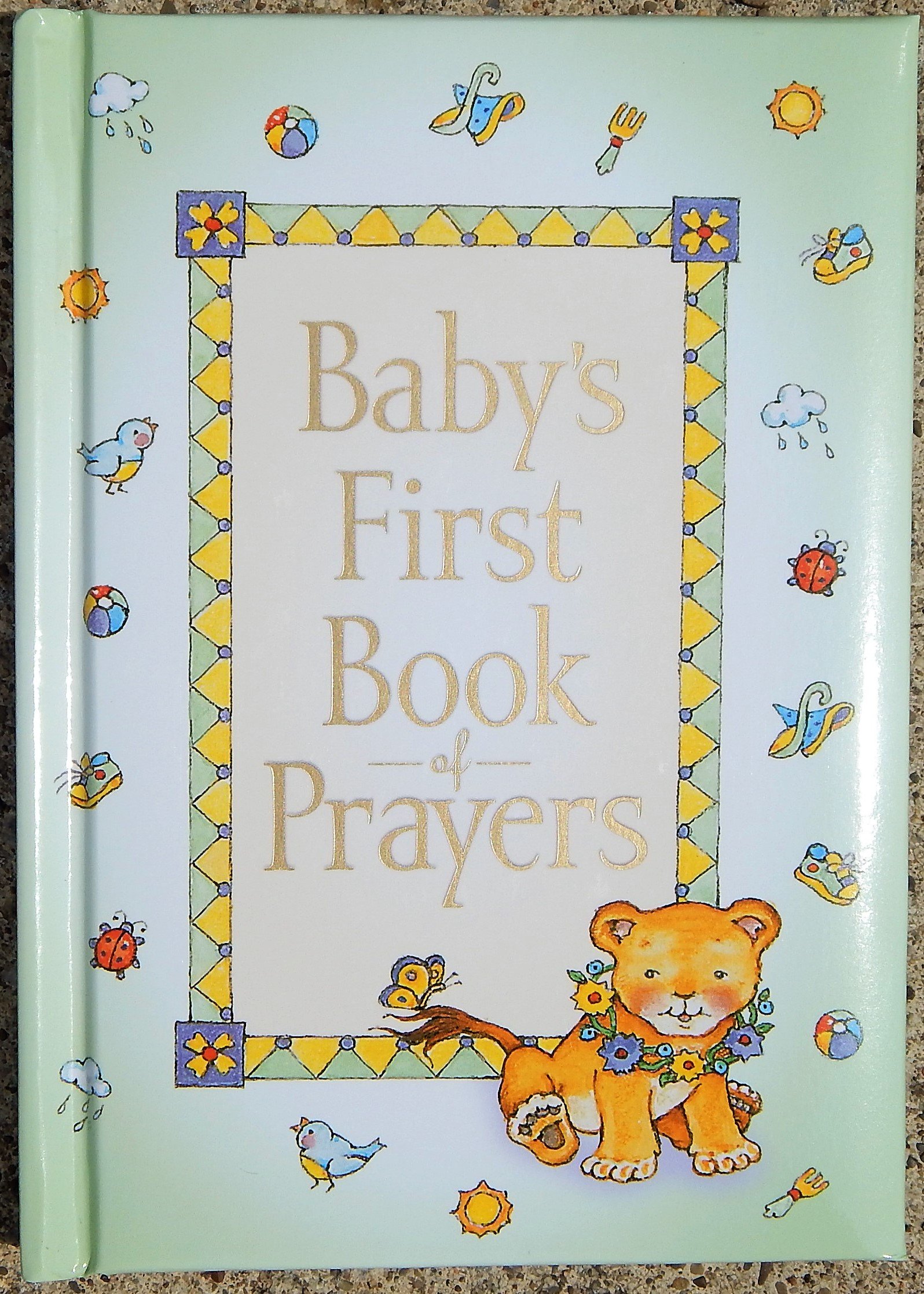 Bigdream Baby Catholic Baptism Gift Set, Includes Baby's First Rosary and Baby's First Book of Prayers, Perfect Baptism, Christening, Shower Gifts