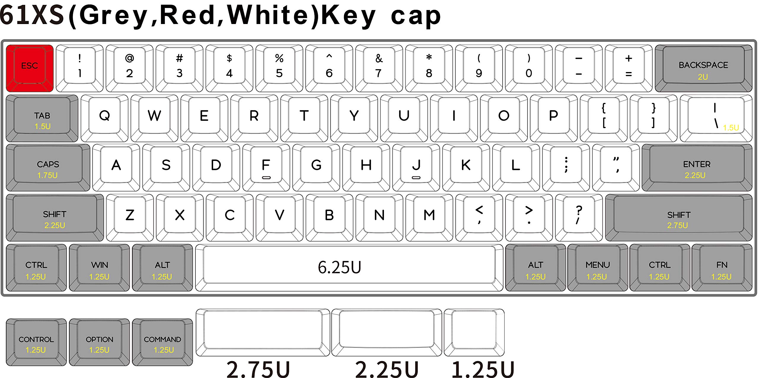 EPOMAKER SK61S 61 Keys Bluetooth 5.1 Hot Swappable Mechanical Keyboard with RGB Backlit, NKRO, Water-Resistant, Type-C Cable for Win/Mac/Gaming (Gateron Optical Brown, Grey)