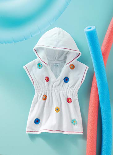 Mud Pie baby girls Terry Flower COVER UP, Flower, 2-3T US