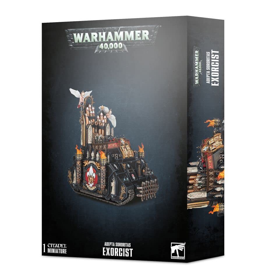 Adepta Sororitas Exorcist Warhammer Miniature Figure Board Game