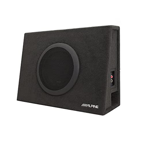 Alpine SWT Loaded Enclosure (SBT-S10V) 1000W Peak (350W RMS) SWT Series Single 10" Ported Subwoofer Enclosure
