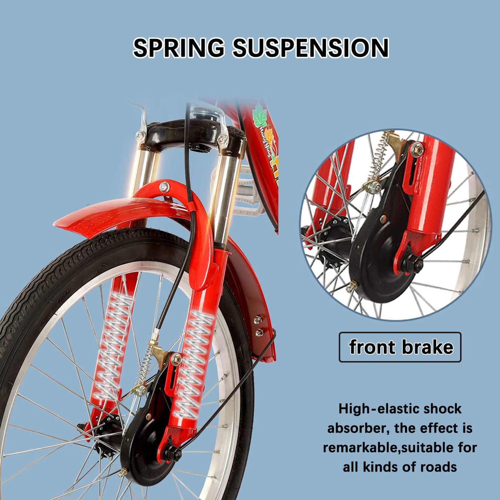 20 Inch Adult Tricycle, Cruiser Bikes Low Step-Through High Carbon Steel Frame, Three Wheel Bikes with Cargo Basket and Trunk for Seniors, Women, Men, (Color : Black)