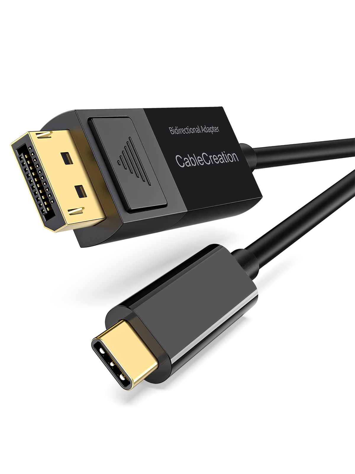 CableCreation 8K USB C to DisplayPort Cable 6FT [HDR, 8K@60Hz, 4K@144Hz, 2K@240Hz] Type C Cable to DP 1.4 Compatible with Thunderbolt 3/4, iPhone 16 15 Pro Max Plus MacBook Pro/Air iPad XPS Galaxy S24