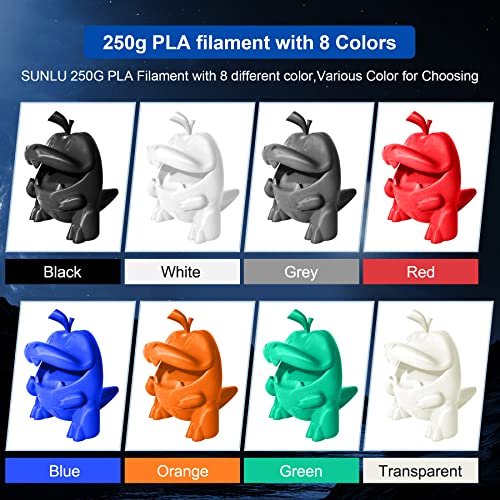 3D Printer Filament Vacuum Storage Kits and 3D Printer PLA Filament 250G Bundle, Remove Moisture from Damp Filaments, Spool Storage Sealing Bags Kits, 32 * 34CM(12.59 * 13.38inch)