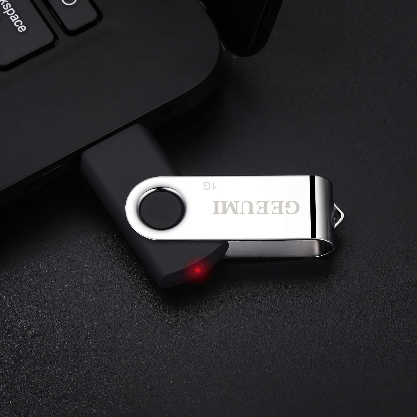 20 Flash Drive Pack 16GB Thumb Drive,Swivel Memoria USB 16GB 2.0 GEEUMI Bulk Pen Drives Jump Drive for Data Storage, File Backup(20 Pack,Multi-Color)