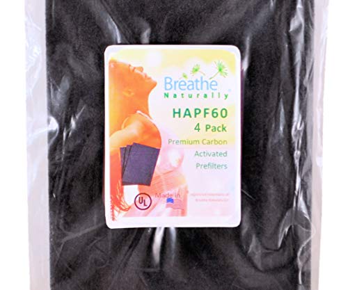 Aftermarket Carbon Filters HAPF60, Filter C, 4 Pack