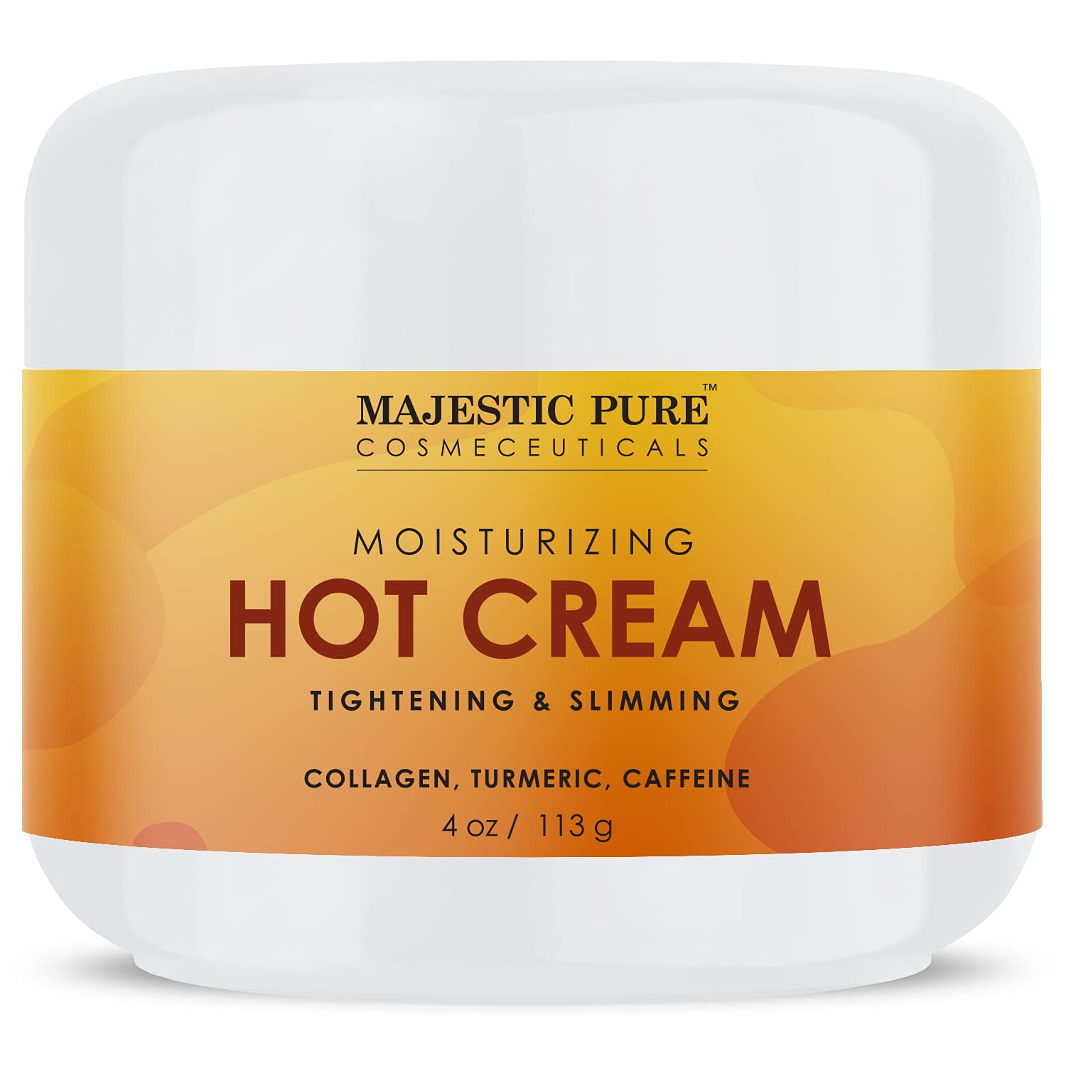 Majestic Pure, Moisturizing Cream (4 Oz, Hot Cream)