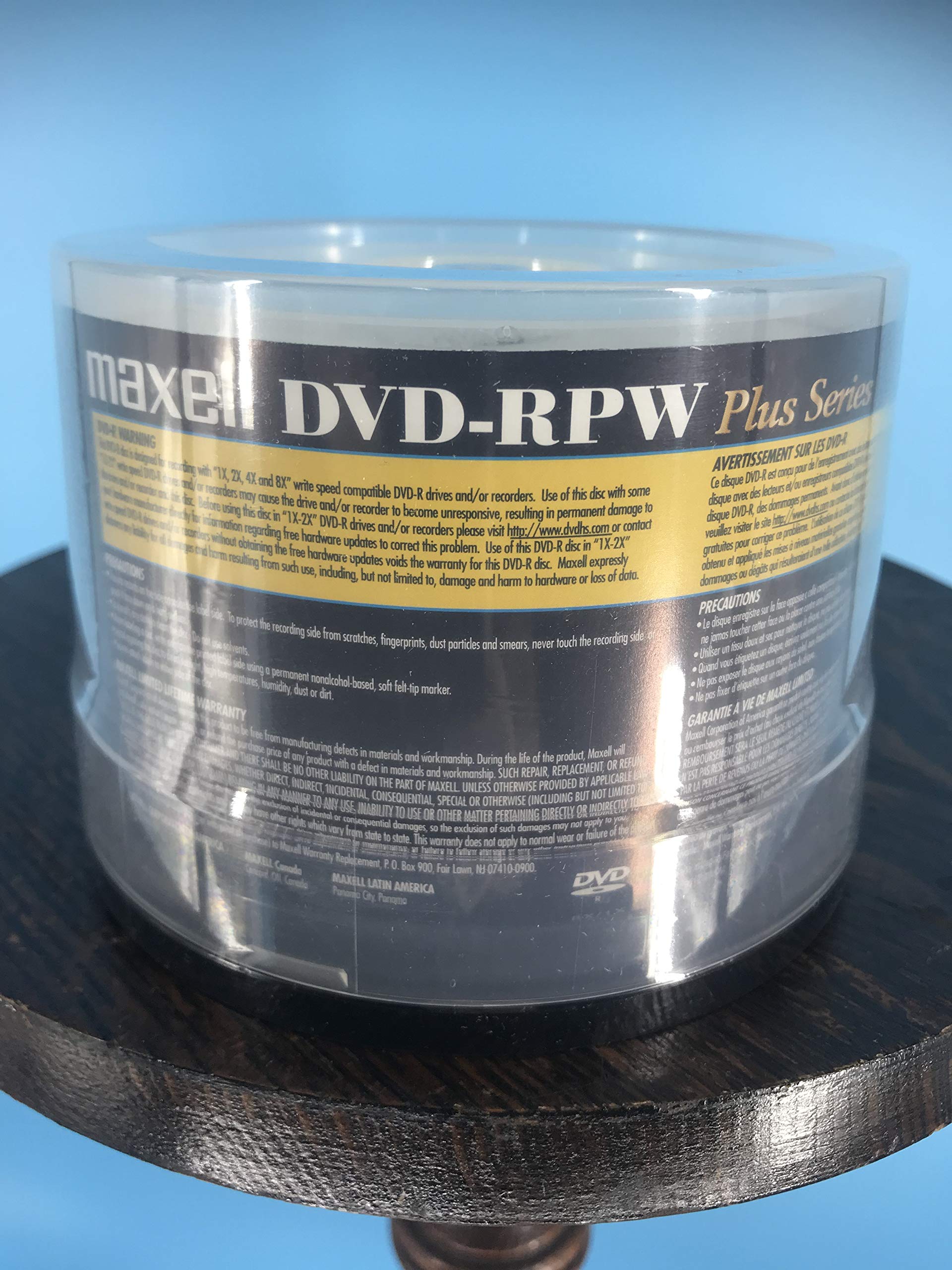 Maxell 635061 Pro Plus Series DVD-R White Inkjet Hub Printable 8X(50-PK)