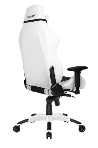 AKRacing Masters Series Premium Gaming Chair with High Backrest, Recliner, Swivel, Tilt, Rocker and Seat Height Adjustment Mechanisms with 5/10 Warranty