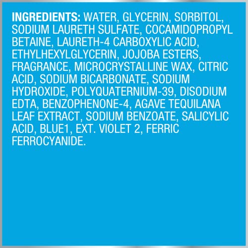 Bioré Daily Blue Agave + Baking Soda Balancing Pore Cleanser, Liquid Cleanser for Combination Skin, to Penetrate Pores & Gently Exfoliate Skin, 6.77 Ounce