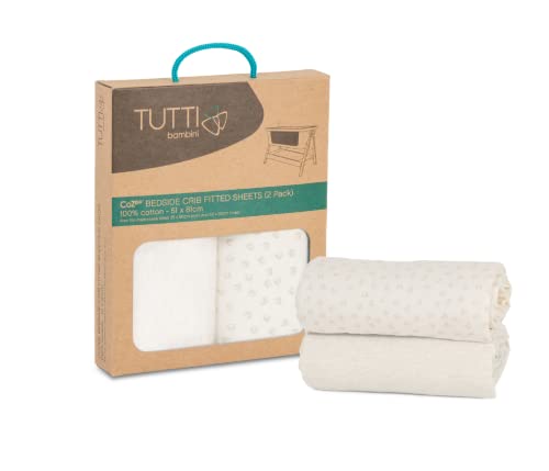 CoZee Fitted Sheets (2 Pack) - Neutral/Pebble