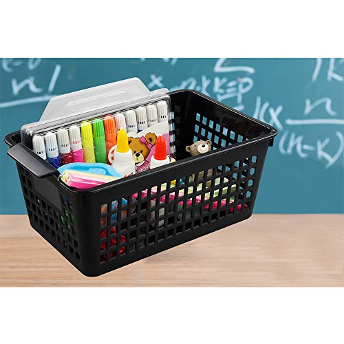 Begale Plastic Storage Basket/Bins Organizer, Set of 6
