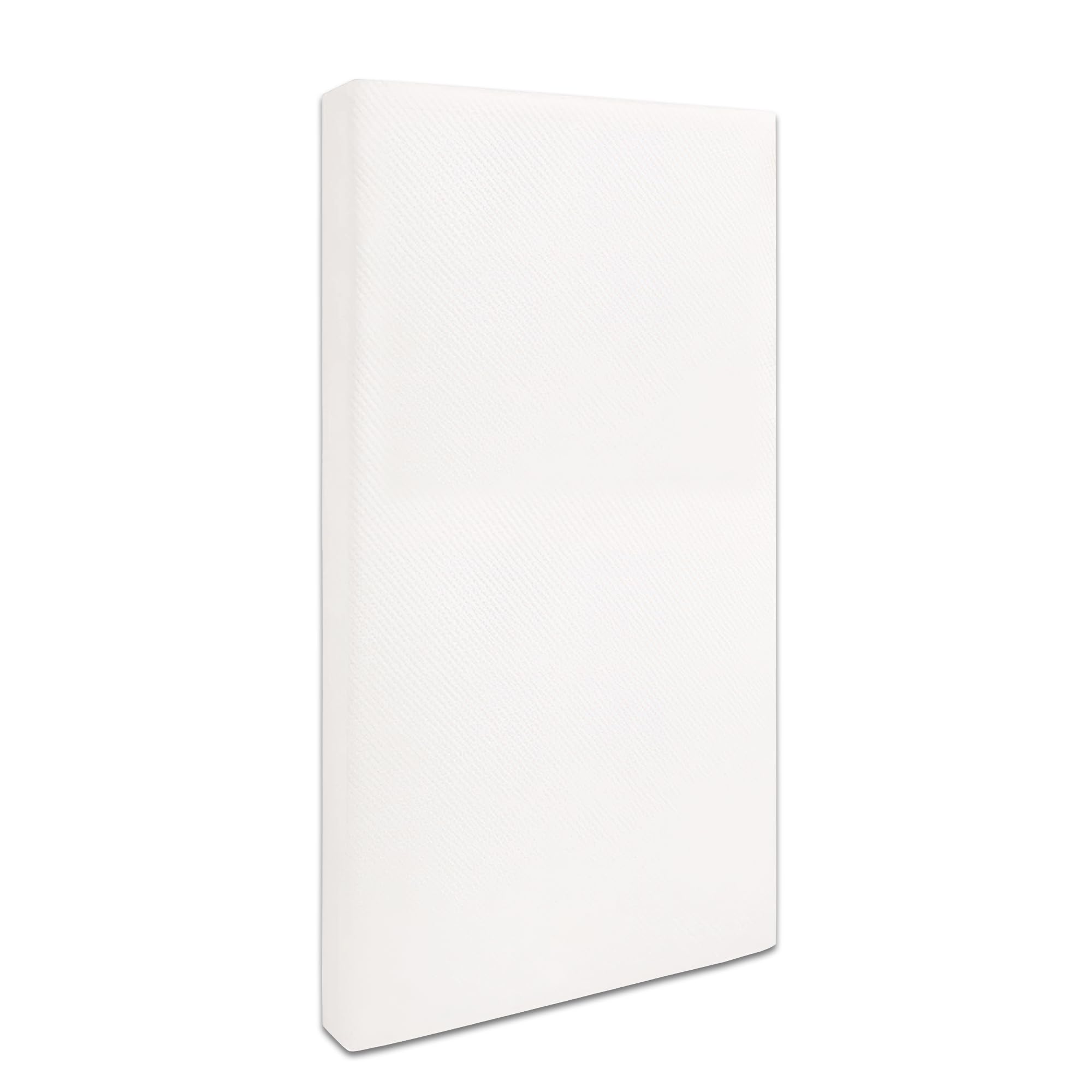 Mattress Solution, 3-Inch Waterproof Mini Crib Mattress, Breathable & Removable Cover, CertiPUR-US Certified, 24 x 38 x 3, White