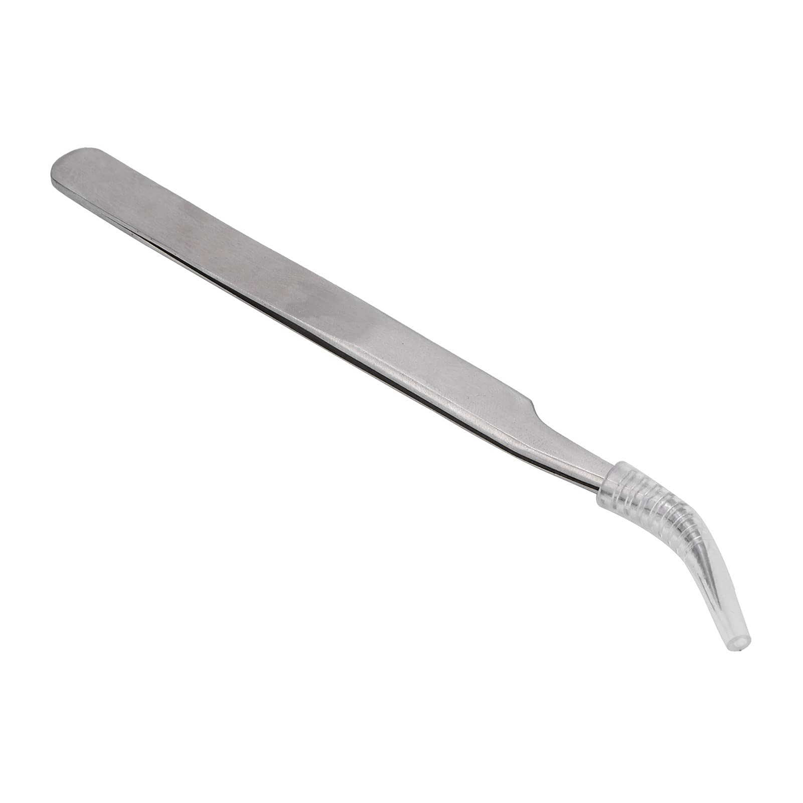 Non‑Slip Tweezers, Tweezers Reusable Tweezers Tip Cover Design Thickened Silicone Design for Eyelashes Grafting Tweezers