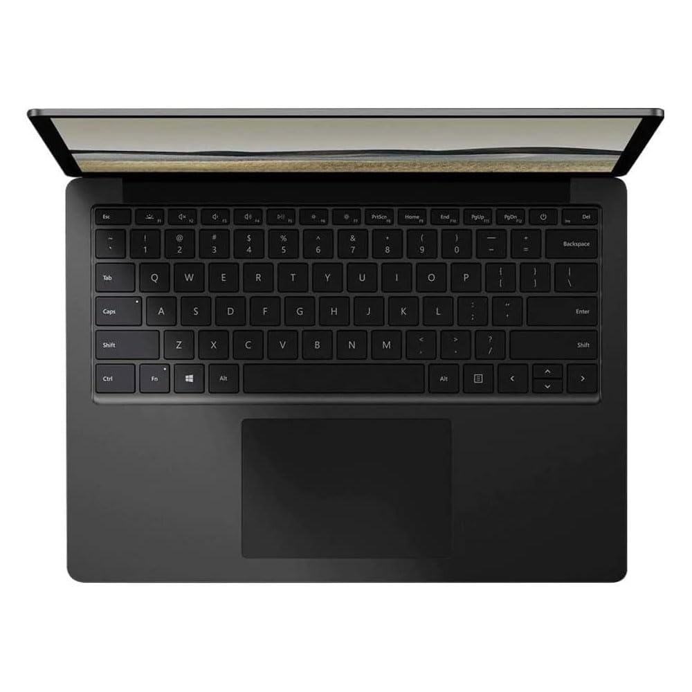 Microsoft Surface Laptop 3 13.5 Inch Touch-Screen 256GB SSD i5 8GB with Windows 10 Pro (WiFi, 1.2GHz Quad-Core i5) Black (Metal) PKU-00022 (Renewed)