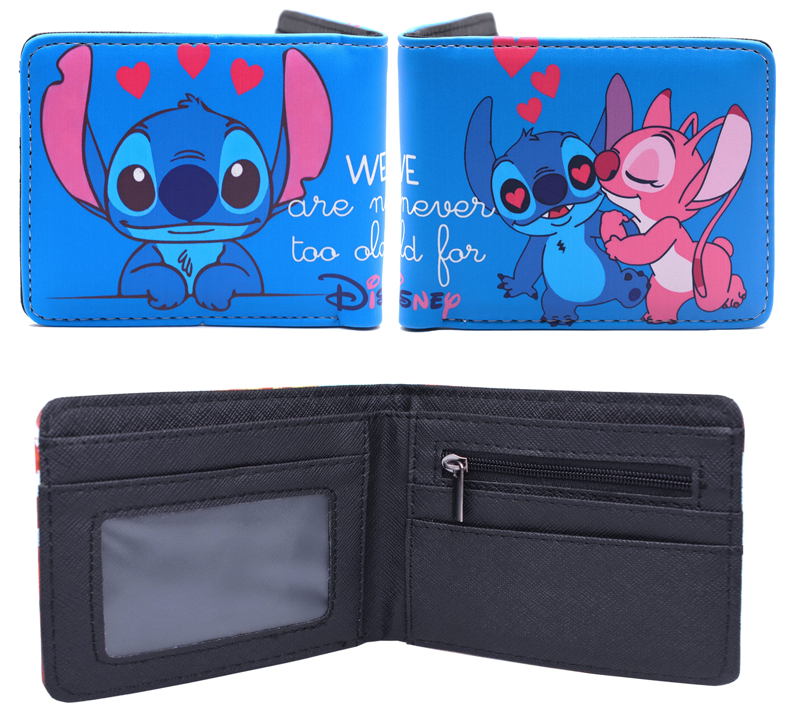 Amatensu Anime Characters Angel wallet Lilo wallet Stitch wallet E