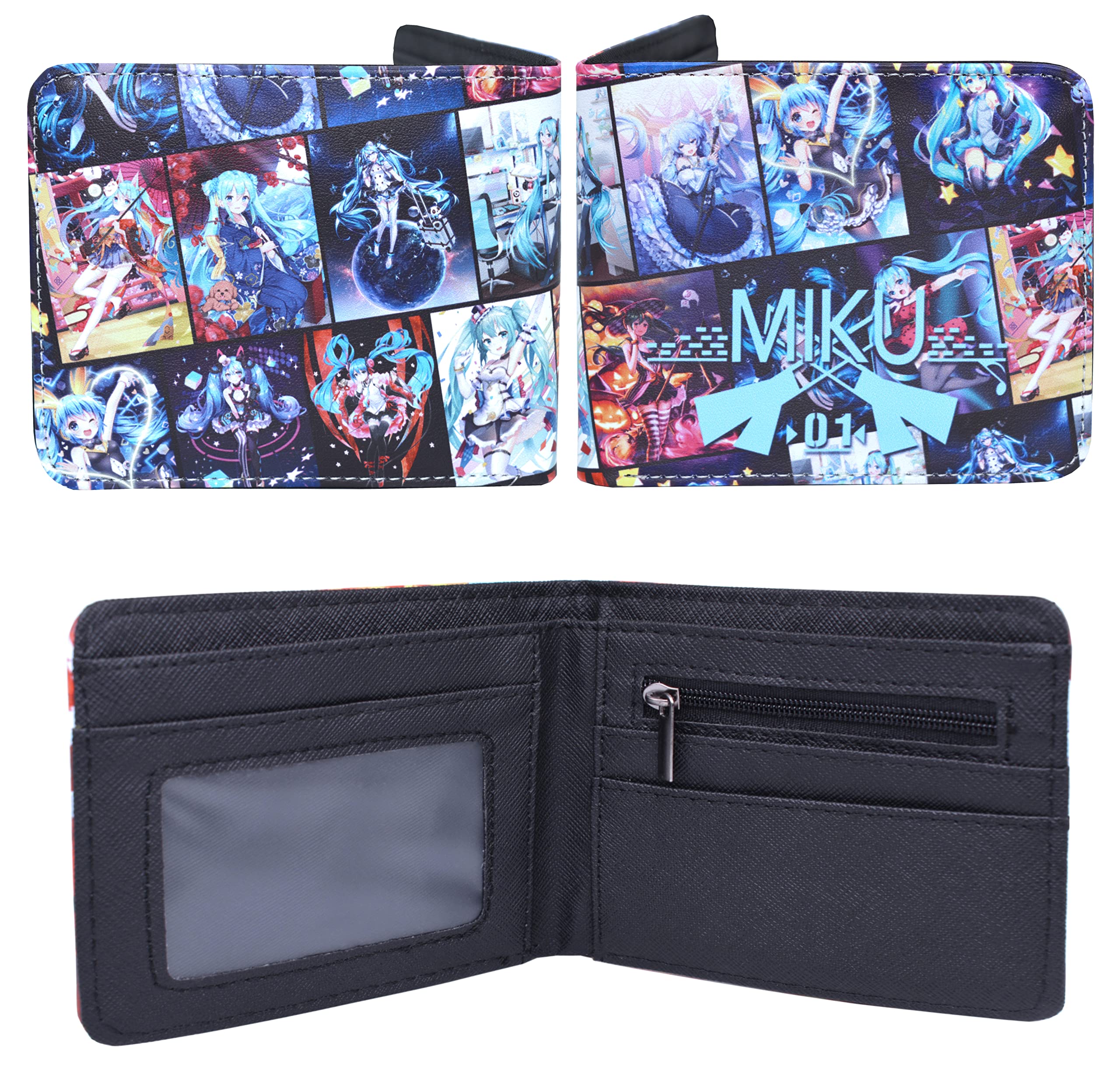 Amatensu Anime Characters Kaito wallet Luka wallet Len wallet Rin wallet B